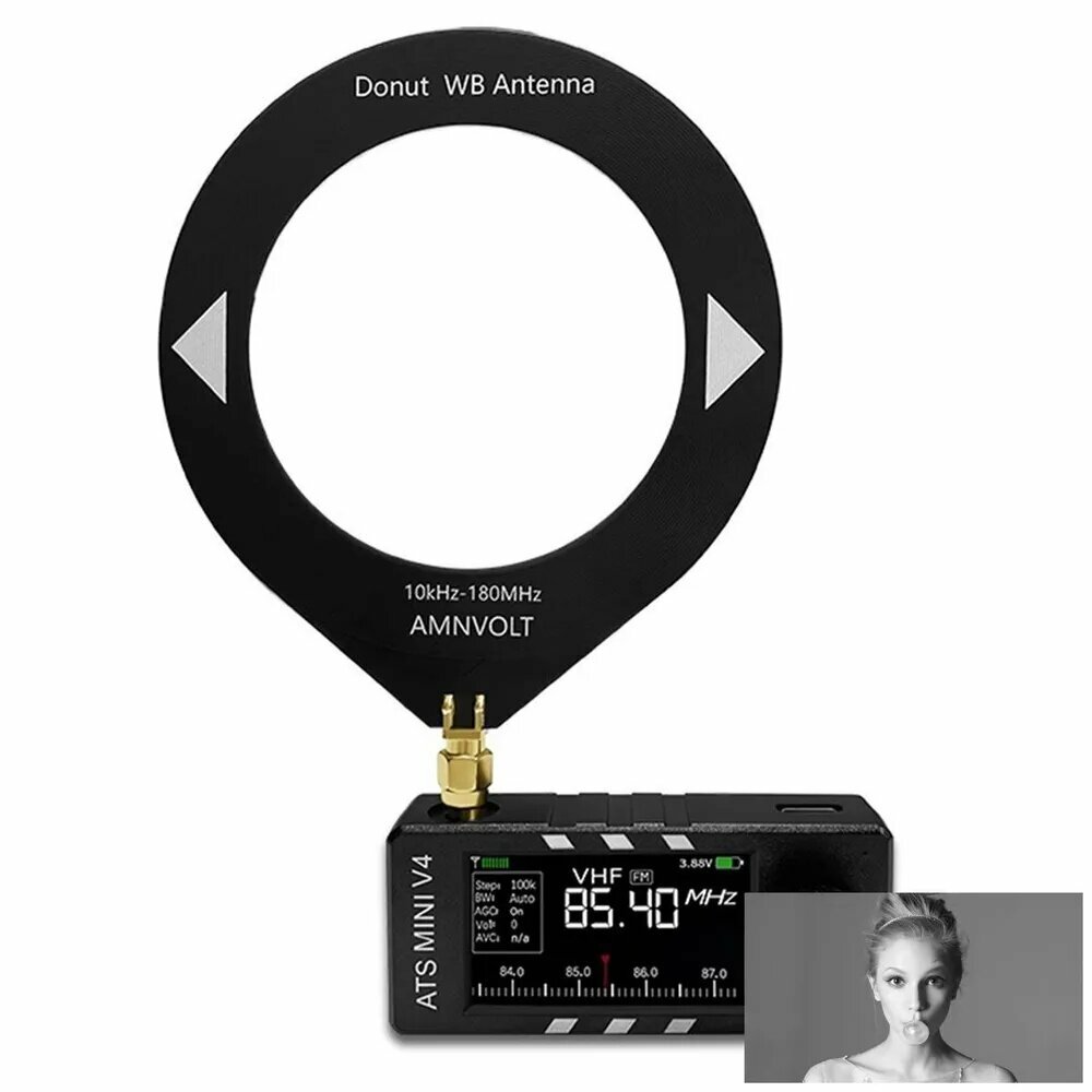 Новый Радиоприемник V4 ATS MINI SI4732 ALL Band