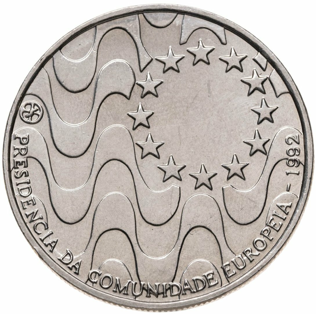 Португалия 200 эскудо (escudos) 1992 Председательство Португалии в Евросоюзе