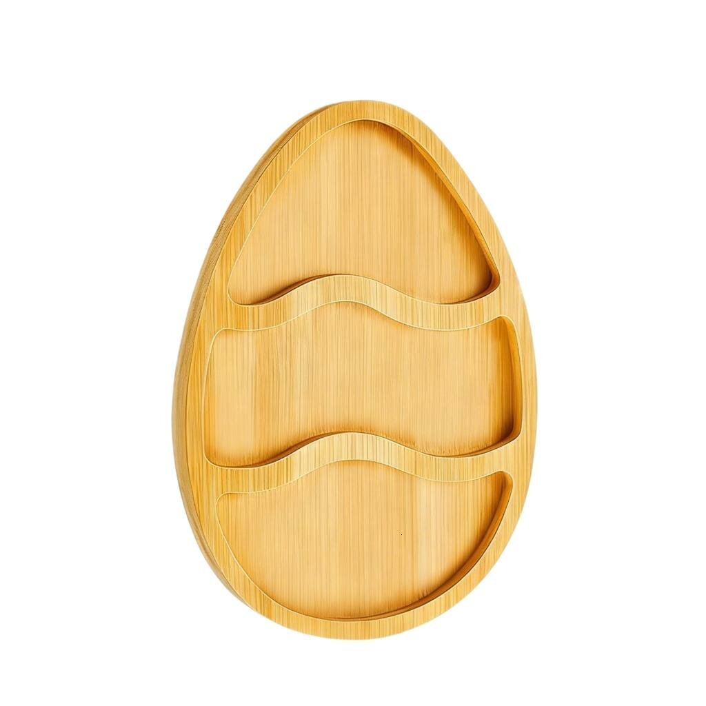 Многофункциональный деревянный поднос с кроликами, 2