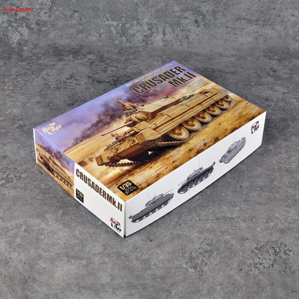 Border model 1/35 BT012 BT015 Танк крестоносца Crusader сборные модели