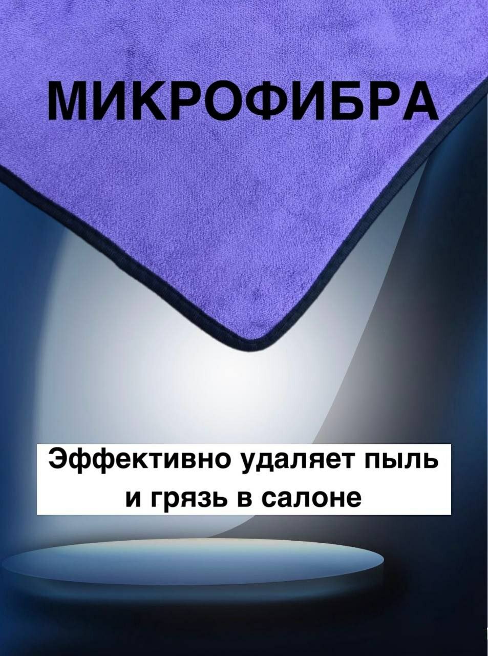 Тряпка из микрофибры 30*40 — фото 1