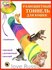 Игрушка для животных тоннель для кошек игровой в форме лабиринта, красный
