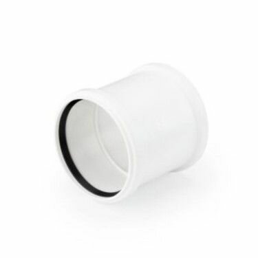 Муфта двухраструбная рехау RAUPIANO PLUS 11326241001 50 мм