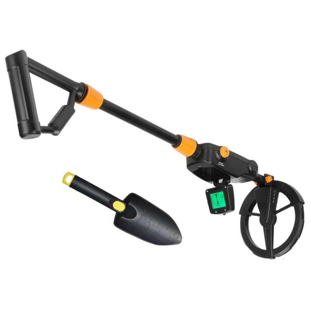 Металлодетектор детский регулируемой чувствительности, С лопатой