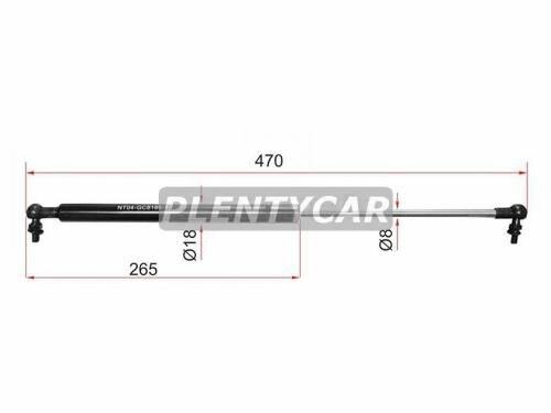 Амортизатор капота toyota land cruiser prado 120 02-09 Sat ST5345069055