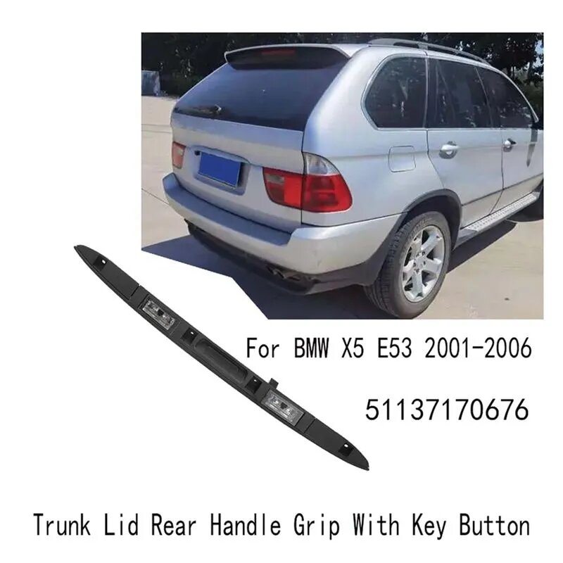 Ручка дверная автомобильная для BMW X5 E53 2001-2006, арт. I500336746