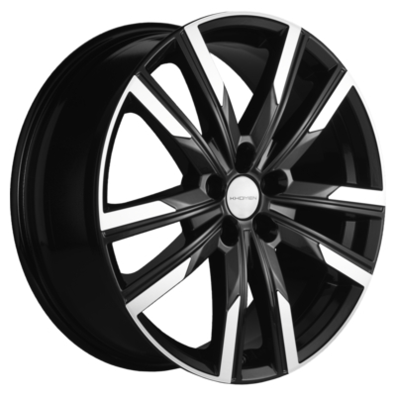 Диск колесный Khomen Wheels KHW1905 (Haval 7|7x) 7,5x19 5x114,3 Dia64.1 ET40 цвет Black-FP