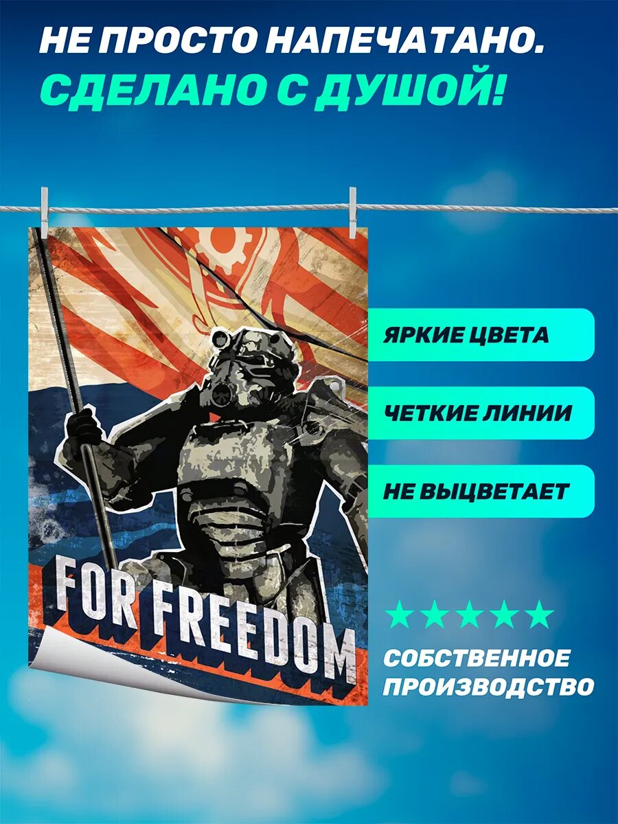 Постер на стену Fallout — фото 1
