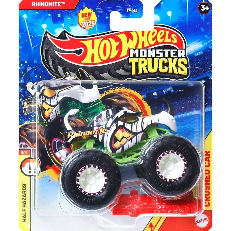 Монстр-траков Hot Wheels 1:64: Bigfoot, Gunkster, Dragonizer и другие (серия Monster Trucks, коллекционные модели)