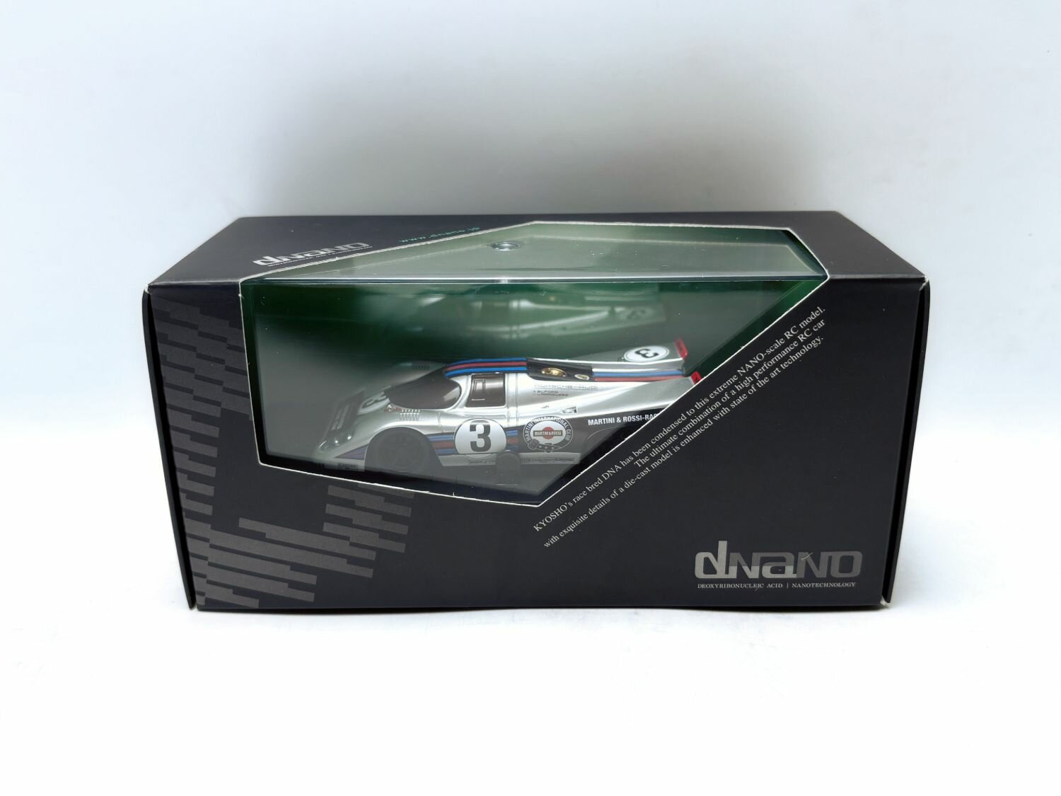 Kyosho 1/43 Porsche 917K dnano 1971 Пластиковая модель автомобиля