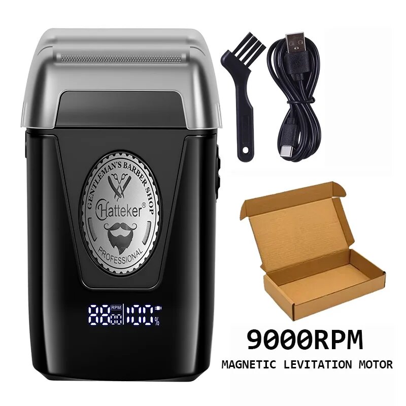 Электробритва Hatteker 9000 об/мин, Цвет: HT-936 carton