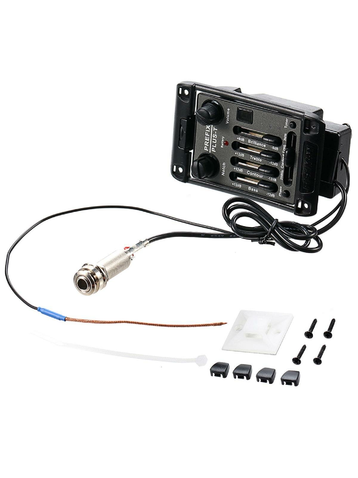 Предусилитель акустической гитары Полосный Предусилитель Эквалайзер Эквалайзер Пьезосниматели Звукосниматель Акустической Гитары 5 Полосный Предусилитель Эквалайзера Акустической Гитары