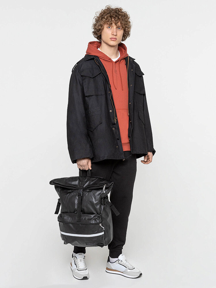Куртка ALPHA INDUSTRIES M-65 Field Coat Jacket, размер 2XL, черный 2 — фото 1