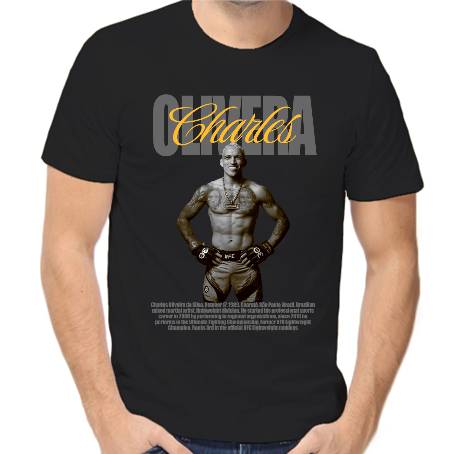 Футболка Чарльз Оливейра Charles Oliveira
