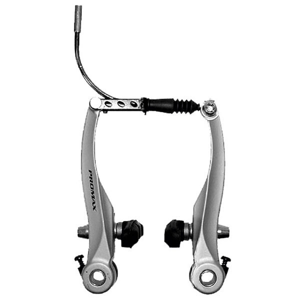 Тормоза V-brake PROMAX, 2 комплекта, 110мм, серебр, алюм, с направляющей
