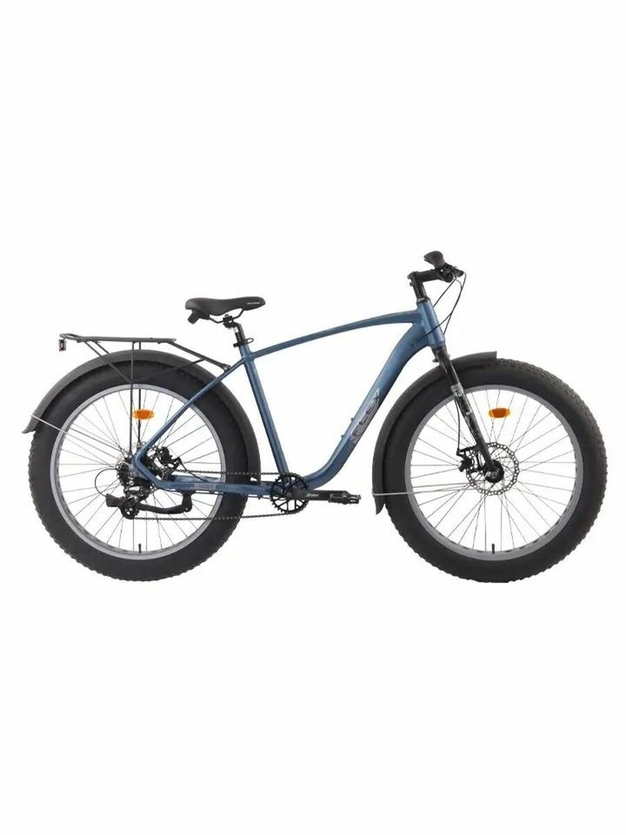 Велосипед горный фэтбайк Tech Team 26" Flex 20" FatBike синий 2026