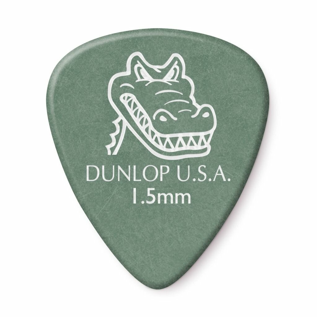 Медиатор для гитары, Dunlop Gator Grip, 1.50мм, 417R1.50