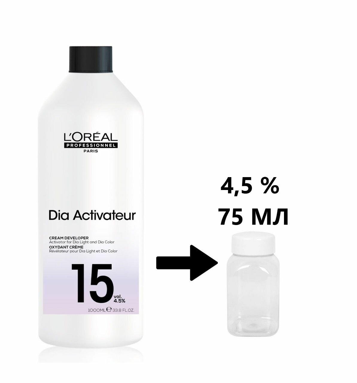 Loreal Dia 4,5% Оксид 75мл
