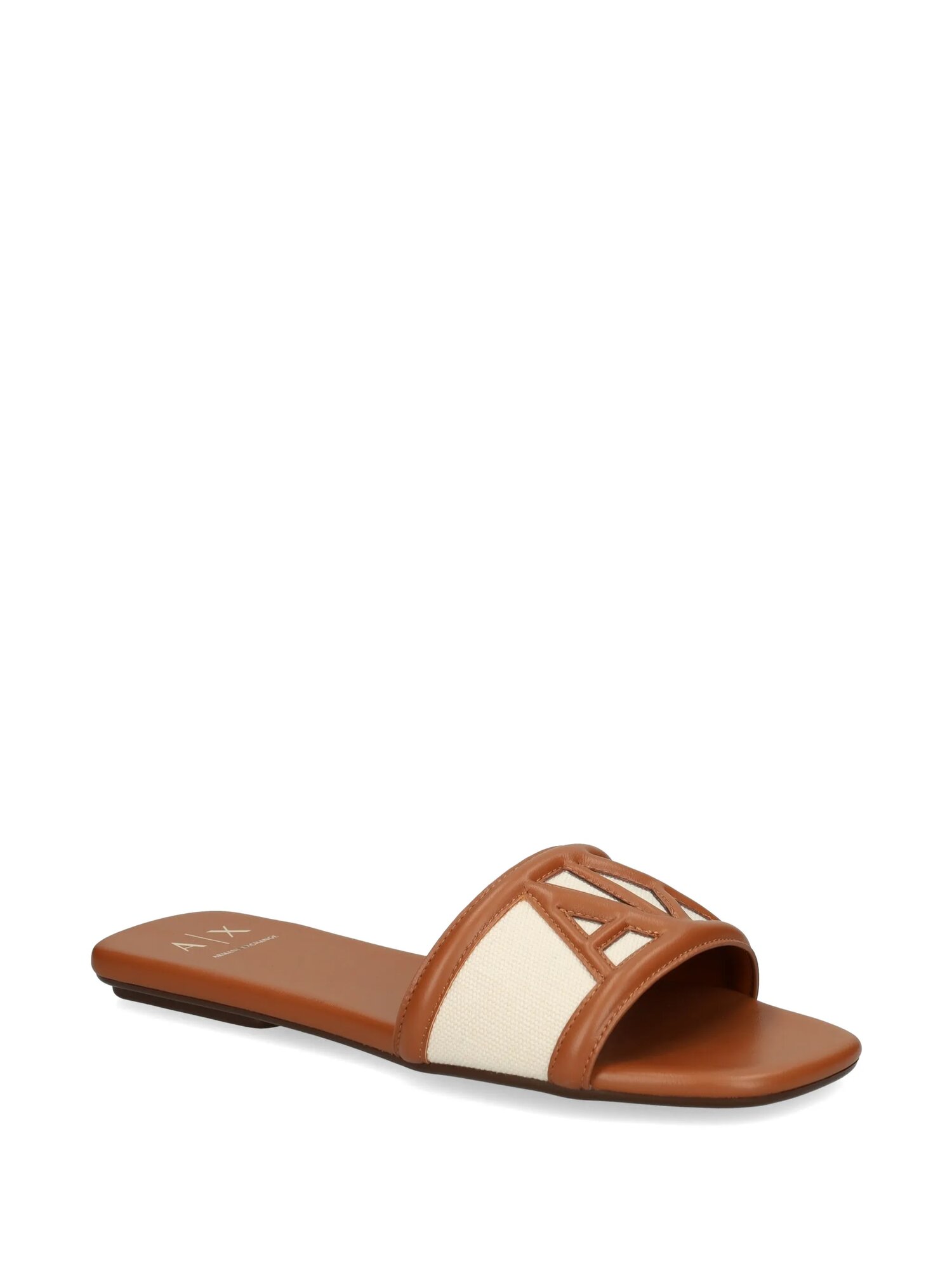 Босоножки Armani Exchange Logo-detail sandals, размер 37, разноцветный — фото 1