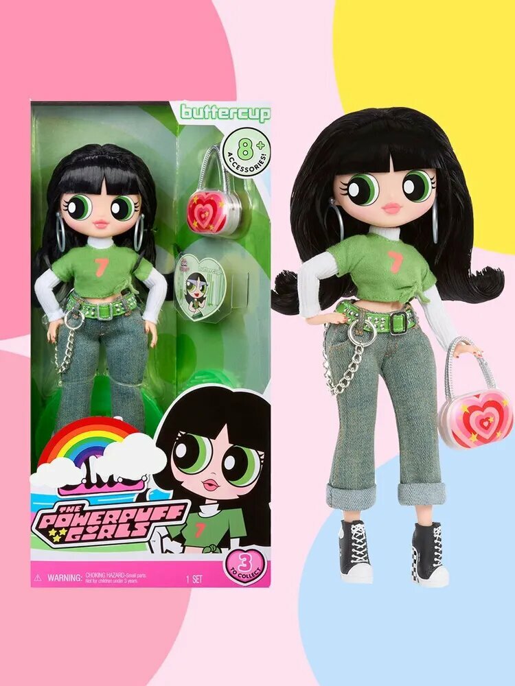 Кукла OMG THE Powerpuff Buttercup Fashion Doll Кукла ЛОЛ ОМГ 25 см