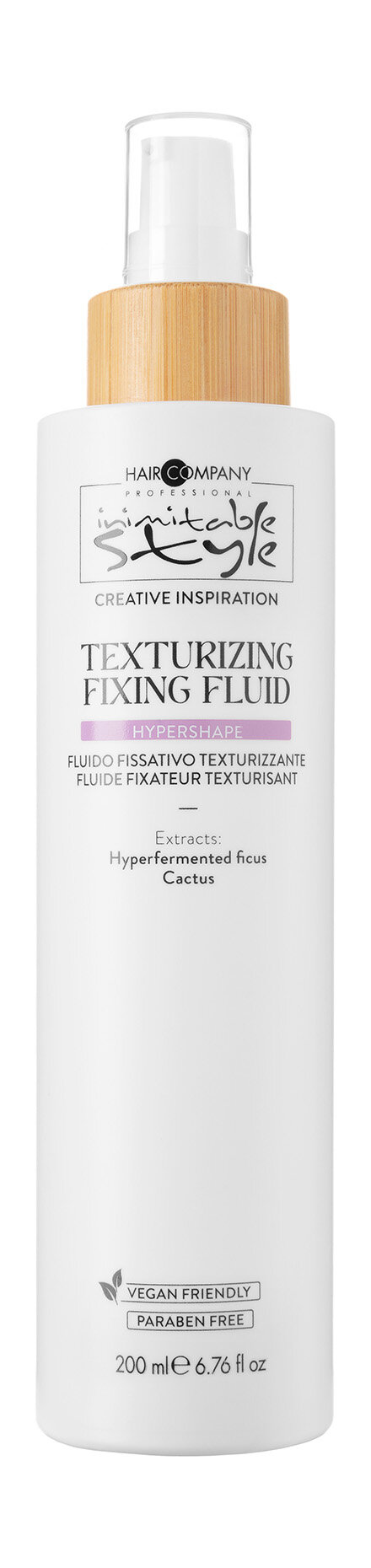 Флюид для волос Texturizing Fixing Fluid Inimitable Style фиксирующий для придания текстуры, 200 мл