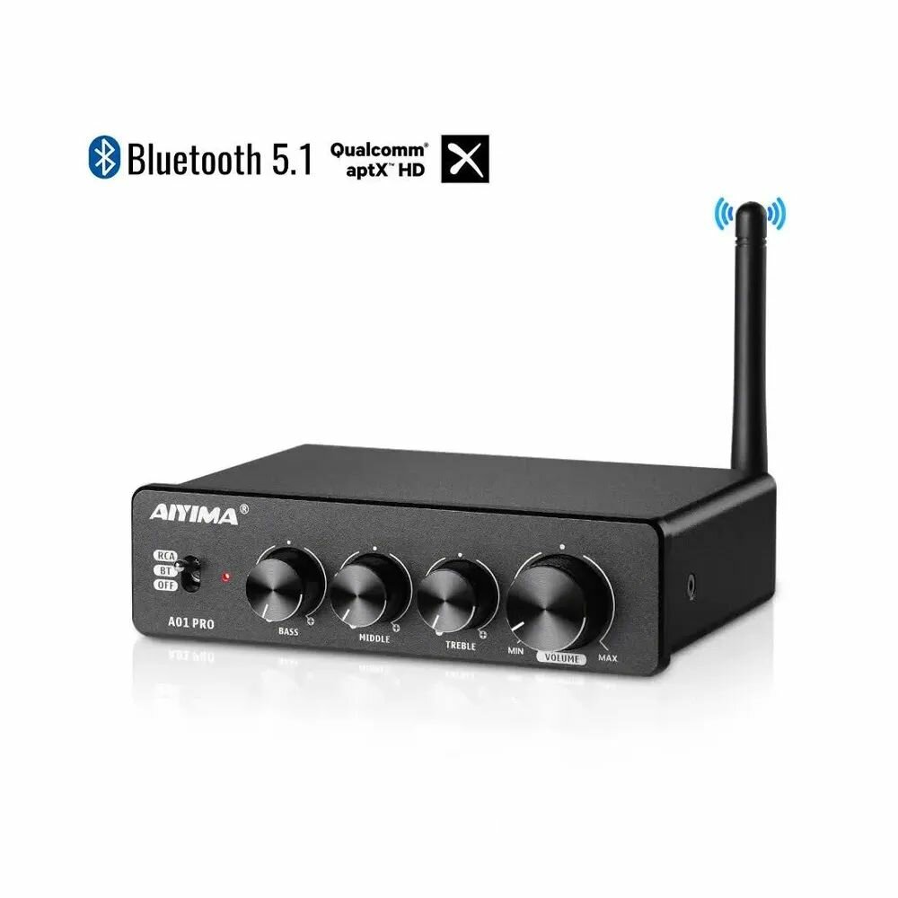 Усилитель Aiyima A01 Pro Bluetooth — фото 1