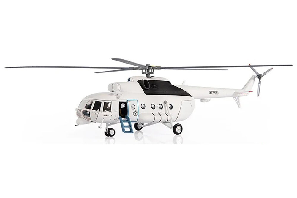 Модель коллекционная PAUDI МИ-17 арктические силы вкс россии (длина модели 28 см)