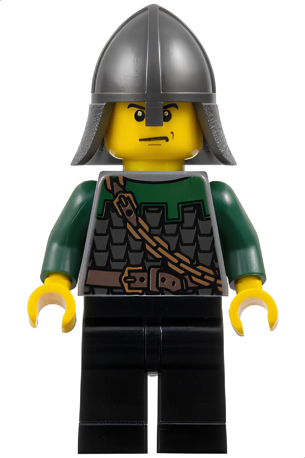 Минифигурка Lego Kingdoms - Dragon Knight Scale Mail with Chain and Belt cas458 U