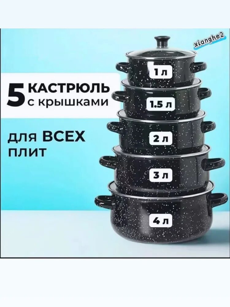 Набор посуды для приготовления "уютный дом classmark", 10 предм.