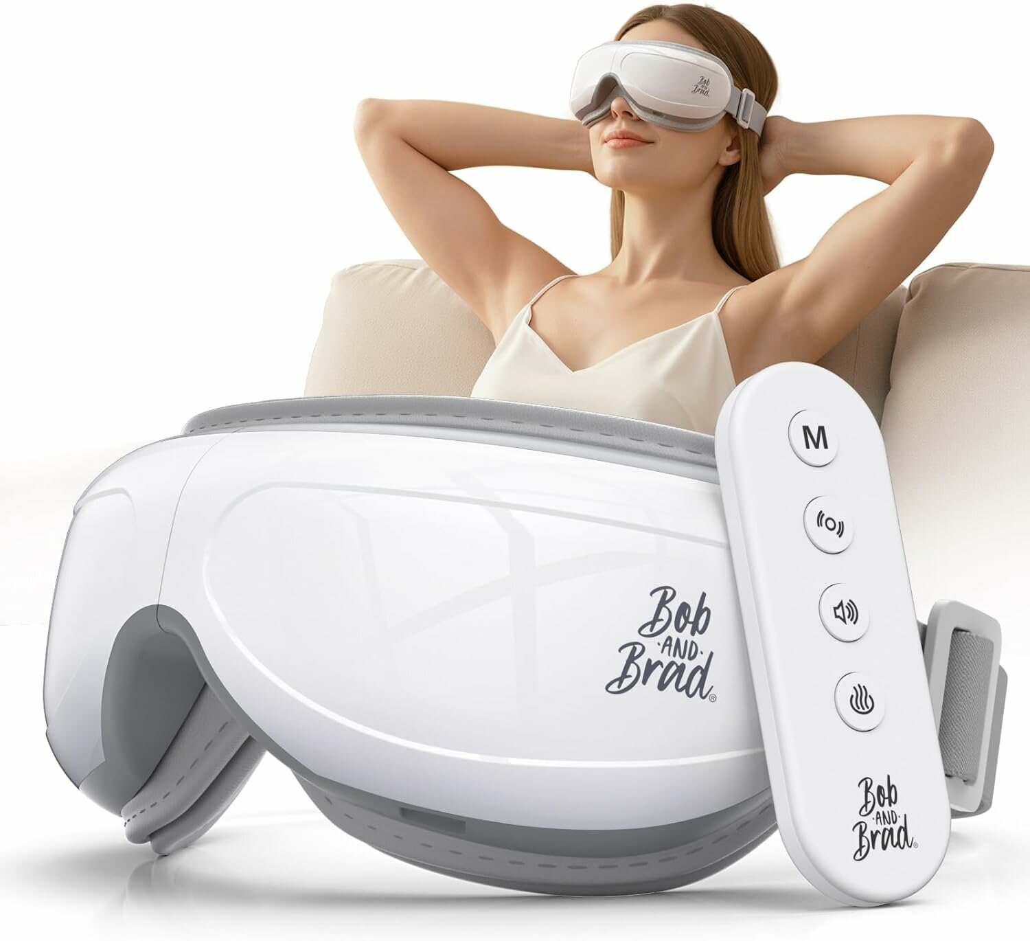 Bob and Brad Массажер для глаз от сухости глаз с тепловым компрессом EyeOasis 2 Plus