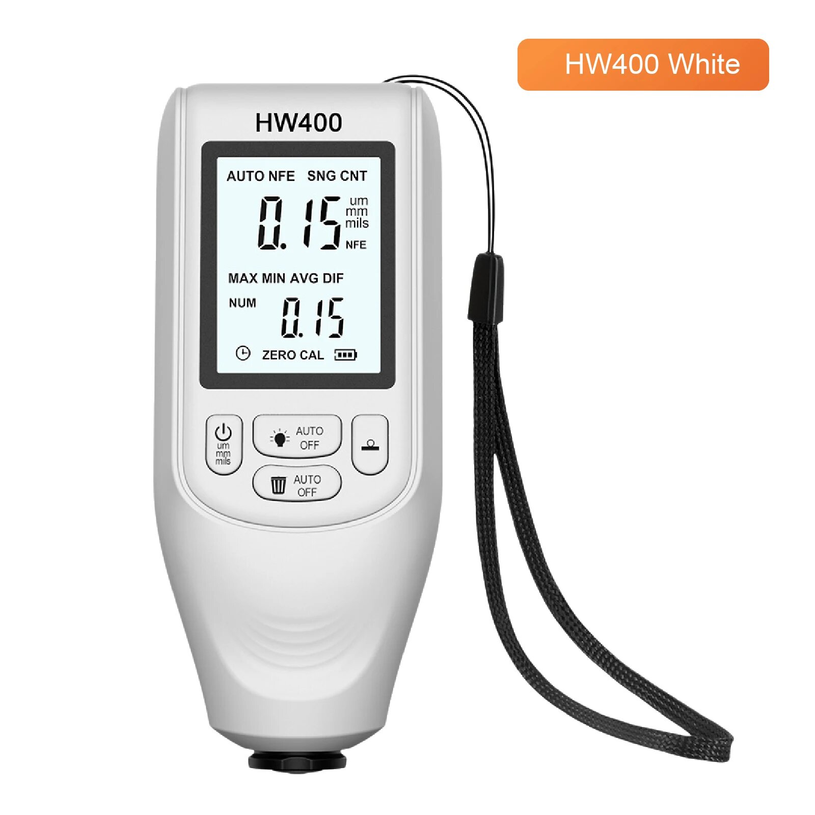 Толщиномер покрытия CERTEON HW400 White