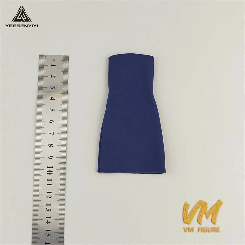 Мини-платье для куклы 1/6, синее, Model F