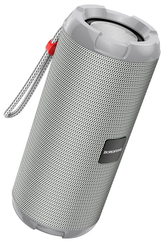 Портативная колонка BOROFONE BR15, Bluetooth 5.0 2*5W 1200mAh, цвет: серый (6931474749895)