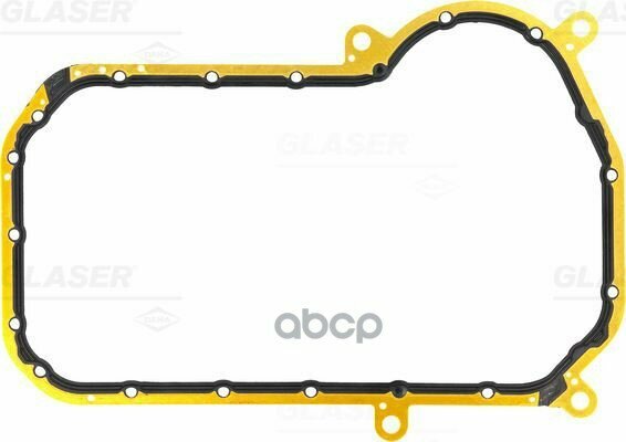 Прокладка поддона ДВС Audi, VW 1.8, T 95- GLASER арт. X5422601