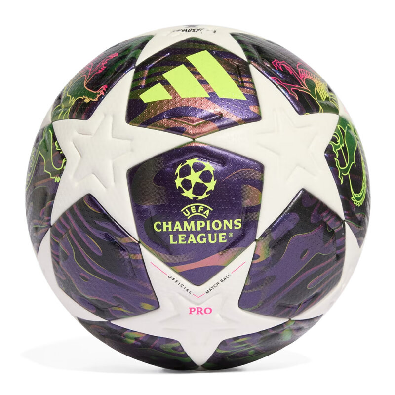 Мяч футбольный ADIDAS UCL PRO, JX9077, р.5, FIFA Quality PRO, ПУ, термосшивка, без коробки