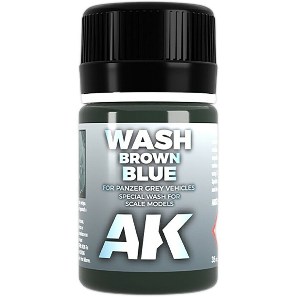 Аксессуар для Warhammer AK Interactive AK WASH for Panzer Grey AK070
