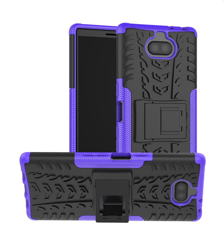 Чехол-бампер MyPads для Asus Zenfone Max Pro (ZB602KL /ZB601KL) противоударный усиленный ударопрочный фиолетовый