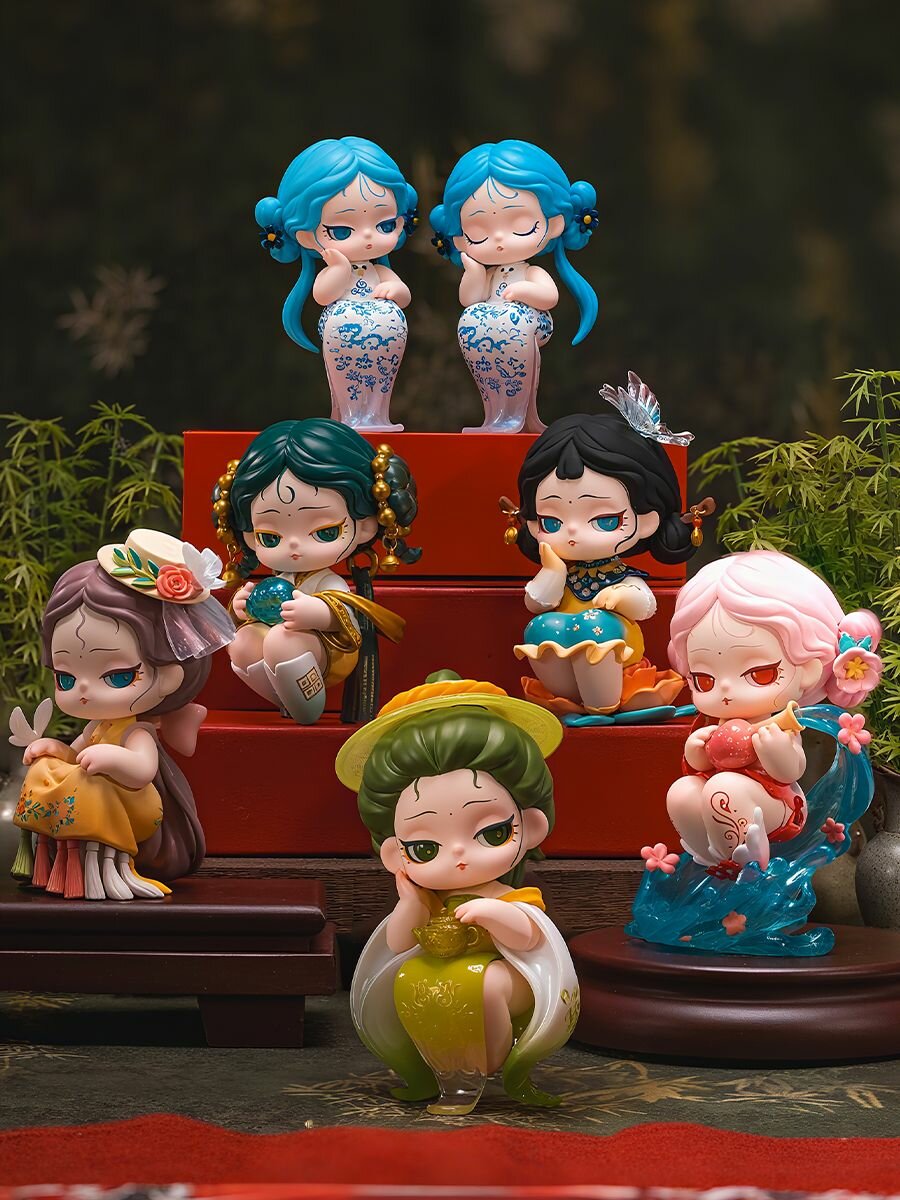DODO SUGAR: Аниме-Фигурки (Слепая Коробка) Украшение для Рабочего Стола /Dodosugar Shyi Blind Box