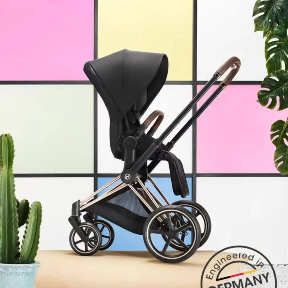 Аксессуар для коляски Cybex Priam Золотой - Сумка для хранения вещей, оригинальный аксессуар, удобный органайзер — фото 1