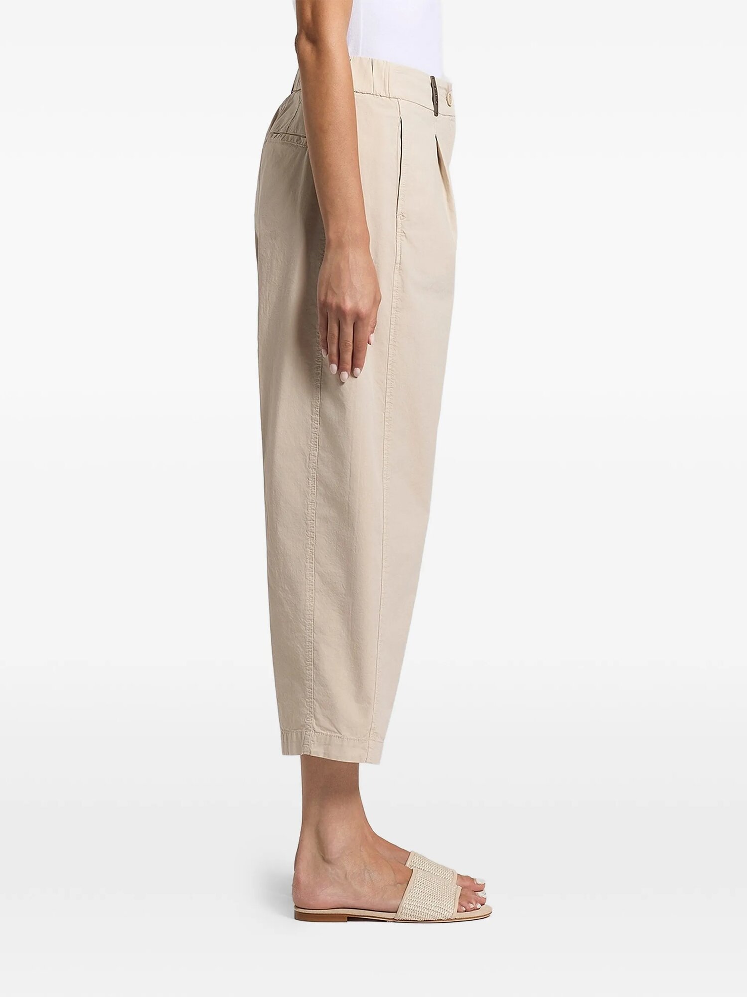 Брюки PESERICO Pleated trousers, размер 36, разноцветный — фото 1