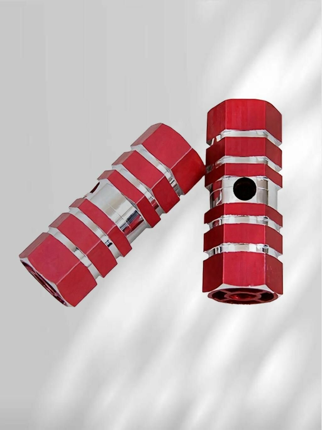 Алюминиевые педали для горных велосипедов, красный