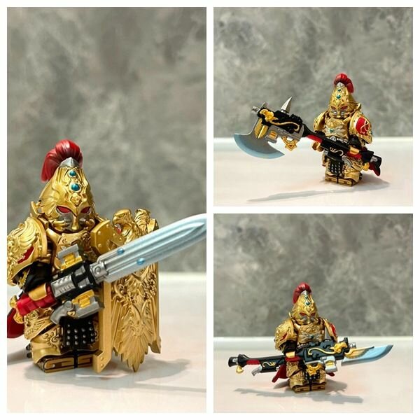 Набор минифигурки Вархаммер 40000 / Warhammer 40000(40K) совместимы с легo конструкторами 3шт (4.5см, пакет)/115-1-2-3