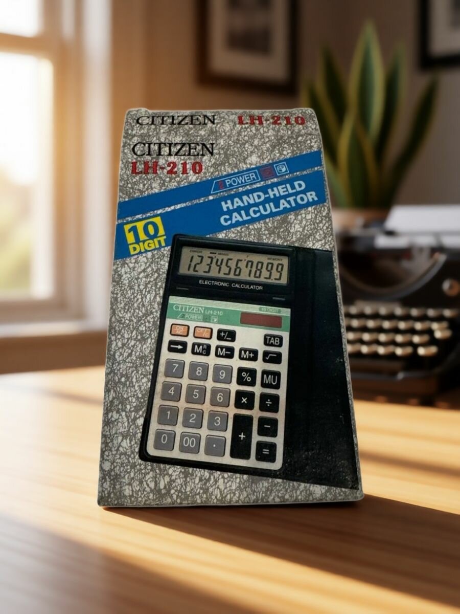 Калькулятор Сitizen LH-210 (10-ти разрядный, карманный)
