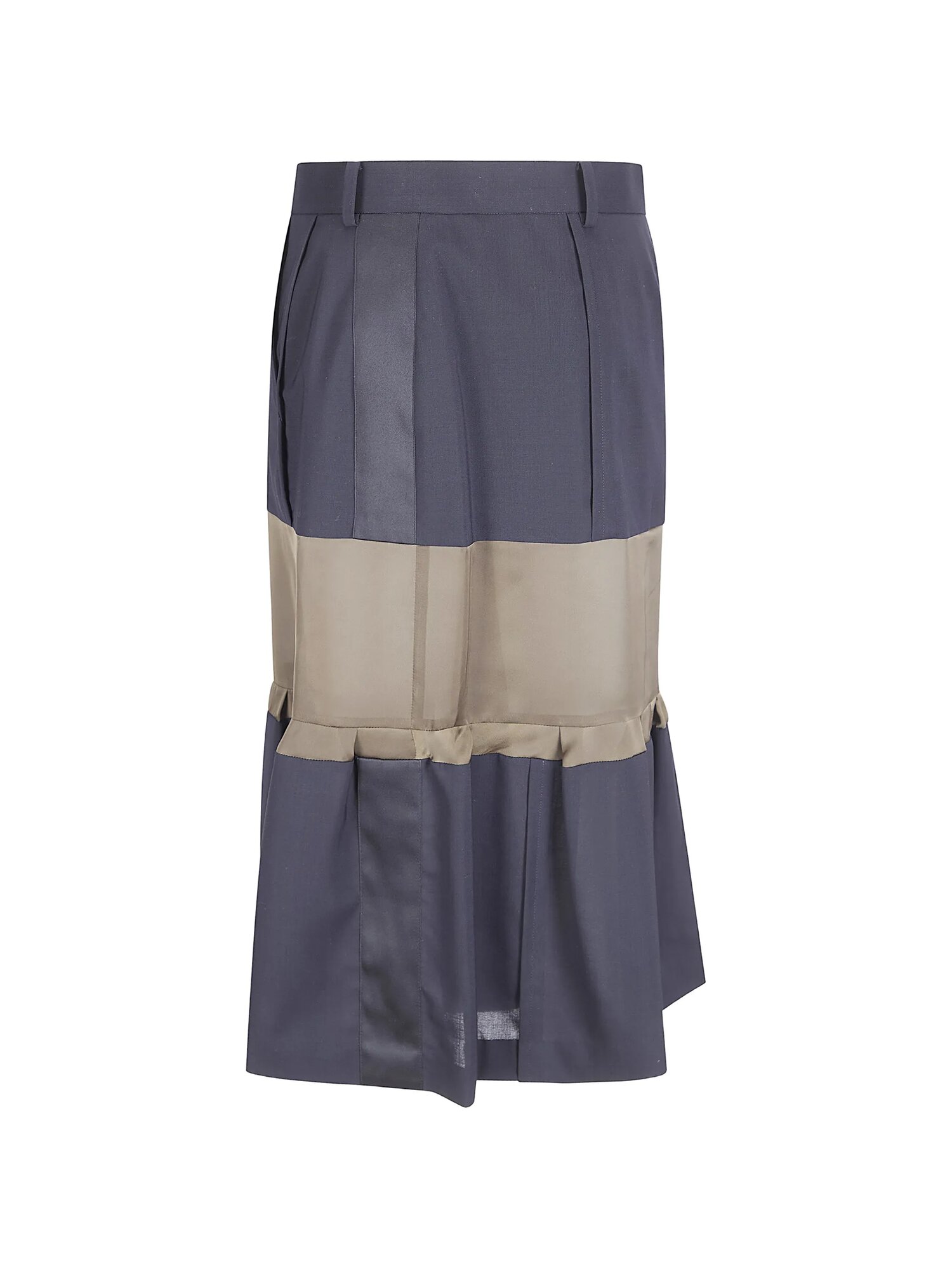 Юбка Pleated panelled mini skirt