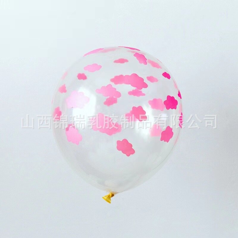 Яркие прозрачные шарики в горошек, из утолщенного латекса, для украшения детских дней рождений, круглой формы с разноцветными точками.