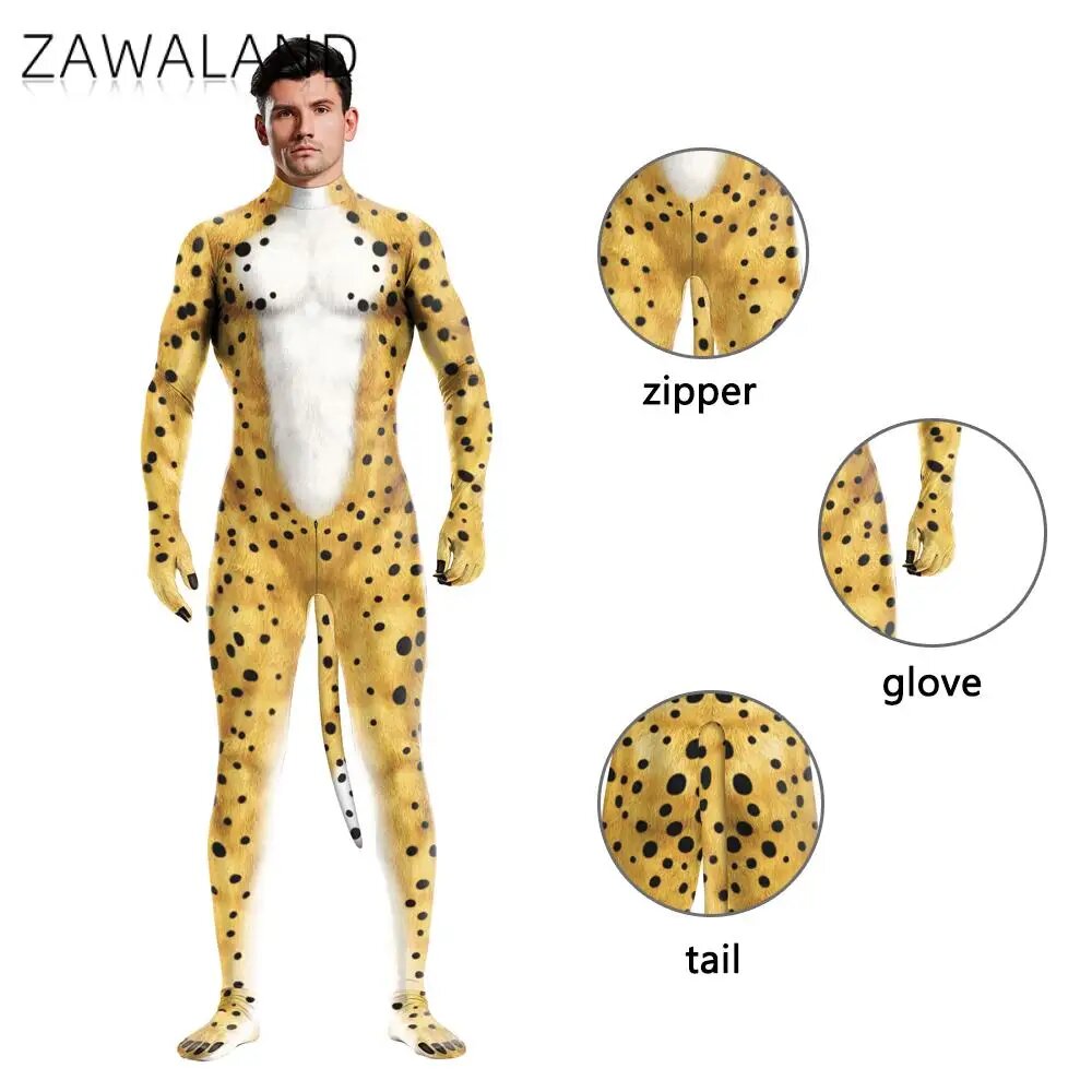 Костюм-комбинезон Zawaland Хаски/Волк L, 1037