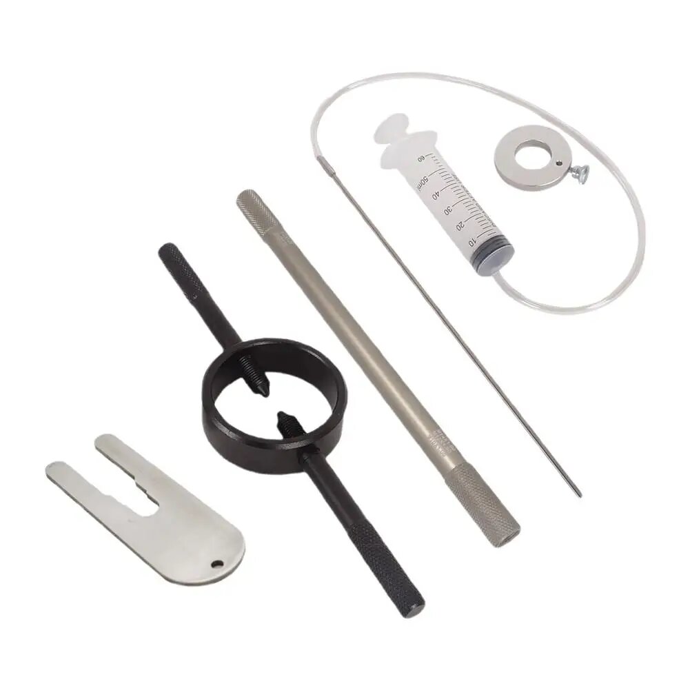 Набор инструментов для компрессора пружин вилки мотоцикла, универсальный ремонт передней подвески, безопасная и простая установка