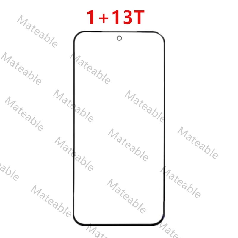 Oneplus15 Oneplus13T Сенсорный экран для Oneplus 15 13T 10R 7 7T 8T 9 9R 9RT 6 6T Out Стеклянная линза передней панели ЖК-дисплея с клеем OCA