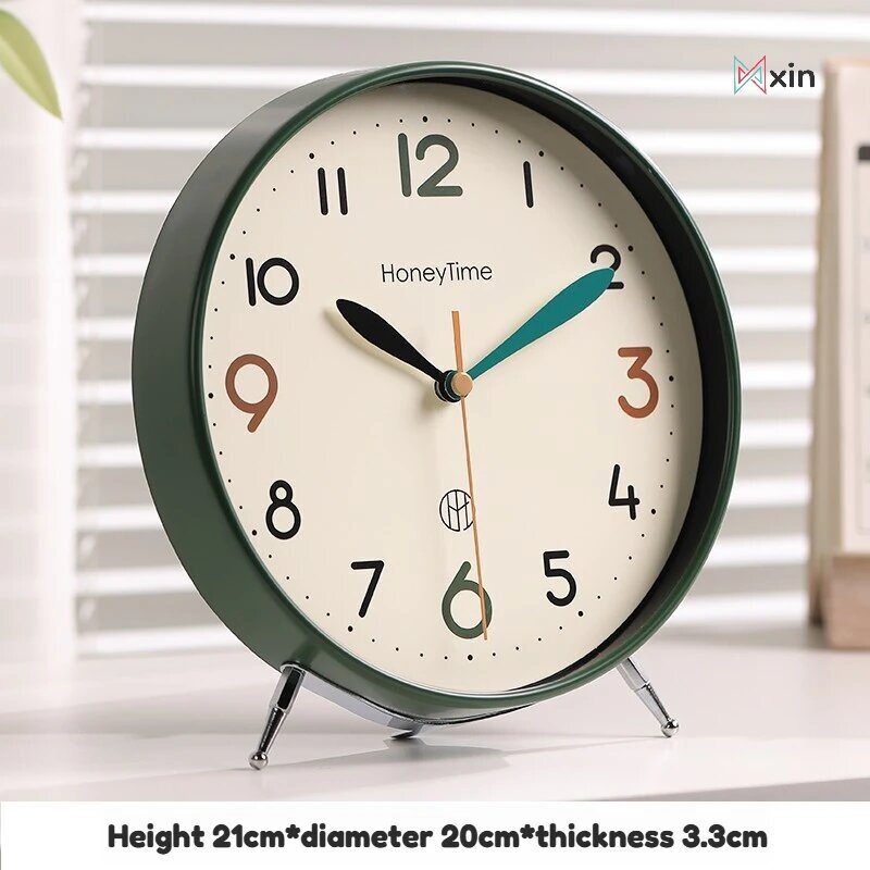 Винтажные настольные часы XCL, Green,20x20x3.5cm настольные часы
