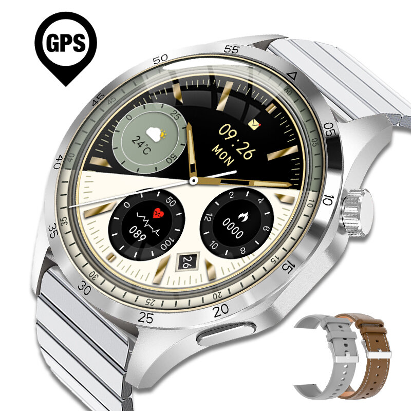 Умные часы Smart Watch Premium 4 Pro+, Edition 2024, 46мм, 3 ремешка в комплекте, (наручные смарт часы для айфон/андроид) Мониторинг здоровья